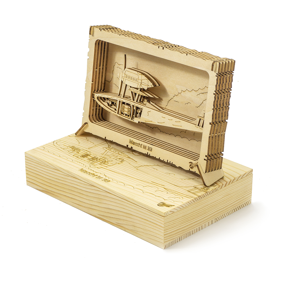 3D Puzzles Picture Frame Static Wooden Model Display DIY Craft ...